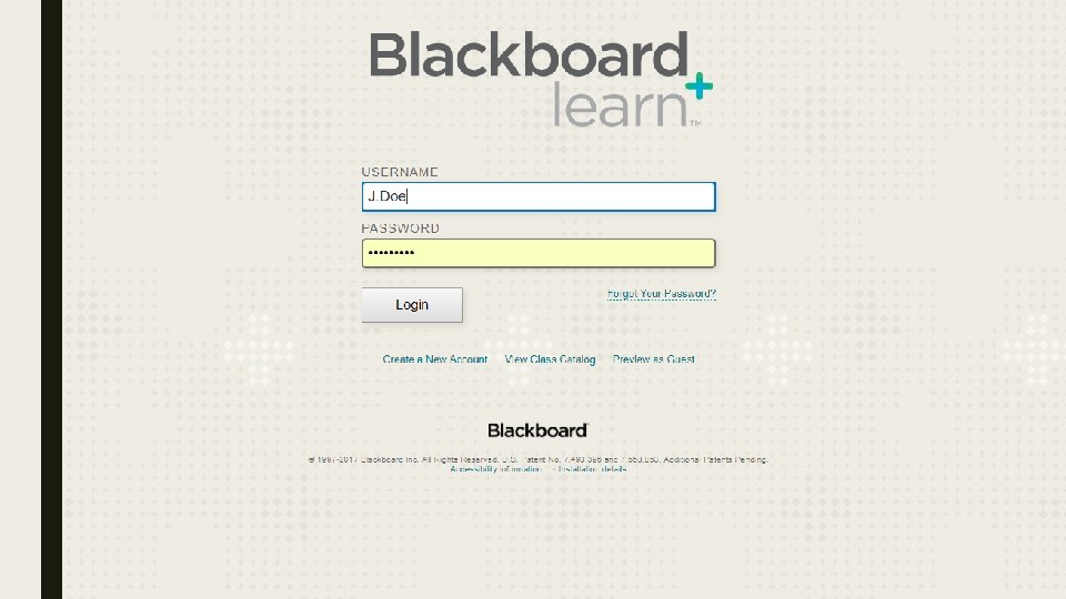 Inside Blackboard 101 Parent Guide How To Access