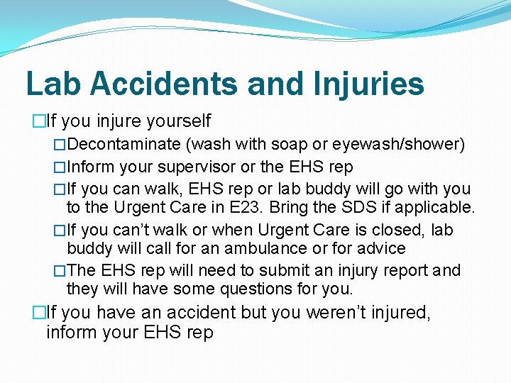 EHS safety awareness Environmentmit edu Website ehs mit