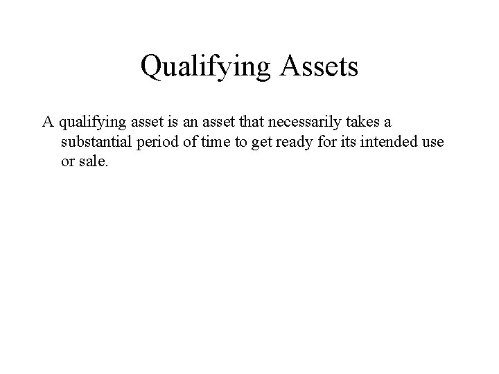 Advanced Financial Accounting Lecture31 Borrowing Cost IAS23 IAS23