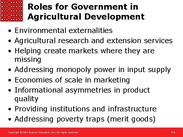 Chapter 9 Agricultural Transformation and Rural Development 9