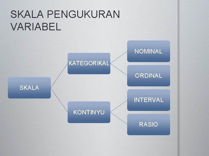 MEASUREMENT 1 Variable Operational Definition Measurement Scale Data