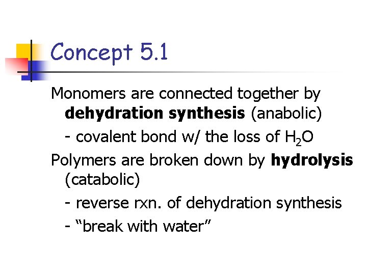 Chapter 5 notes The structure and function of