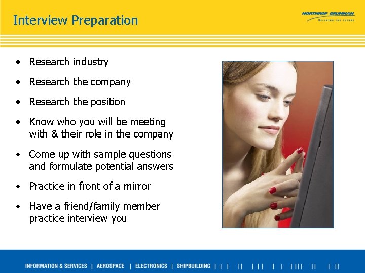 Interviewing Desiree Galenti Beilee Tracey Northrop Grumman SDSU