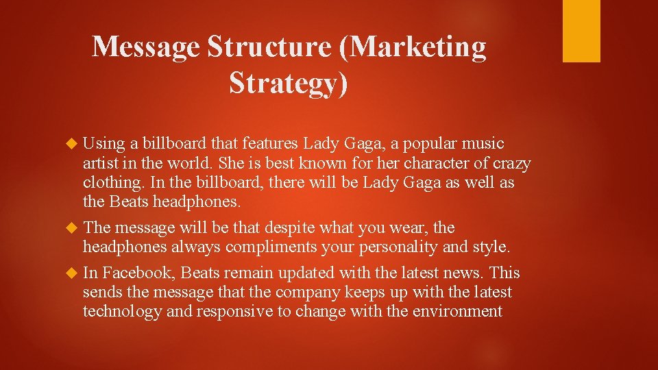 Beats Headphones IMC Plan Part 2 THIS PLAN