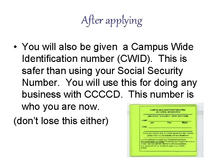 How to Become a College Student First Apply