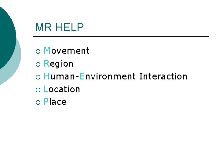 Unit 2 Table of Contents Blank Paper TitleTable