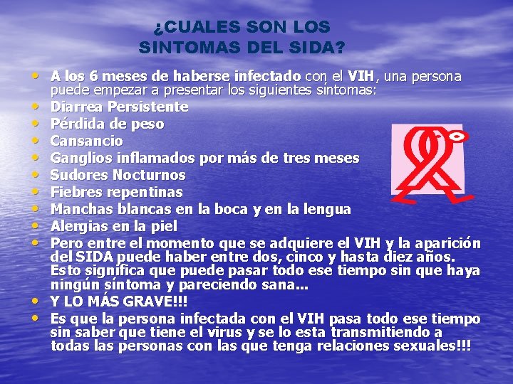 CIENCIA SALUD Y MEDIO AMBIENTE TEMA EL SIDA