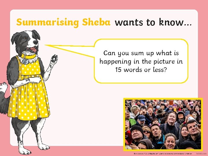 Which picture will we be reading today Photo