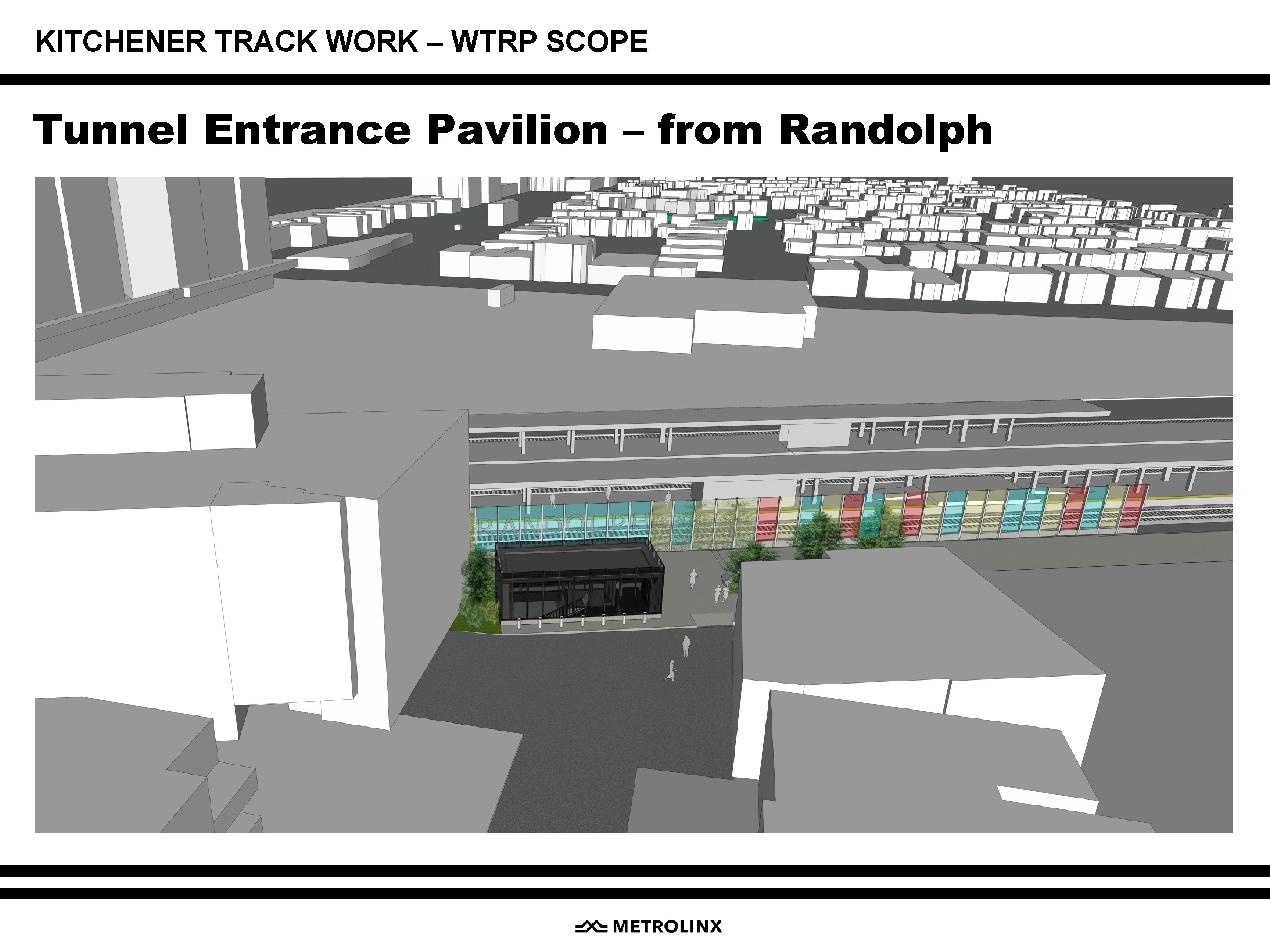 KITCHENER TRACK WORK WTRP SCOPE Phase 1 Tunnel