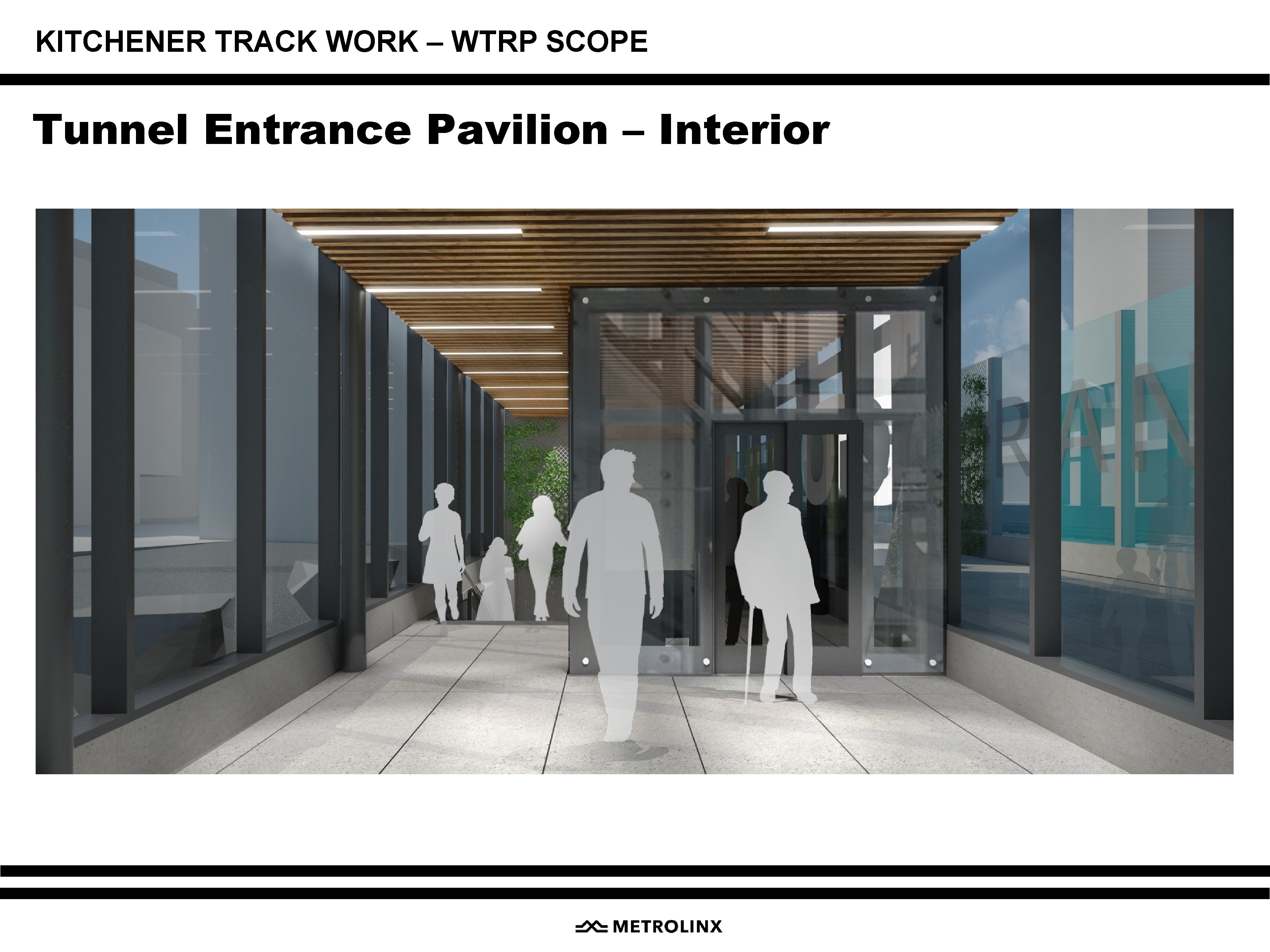 KITCHENER TRACK WORK WTRP SCOPE Phase 1 Tunnel