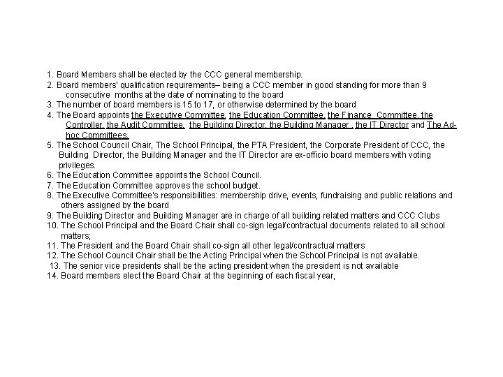 CCC General Membership CCC Org Chart051819 CCC Board