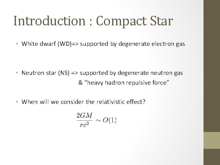 Equation of State of Neutron Star with Junction