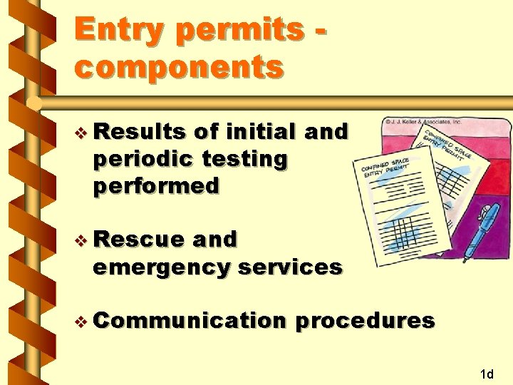 Confined Space Permitrequired Rescue Emergency Services Entry permits