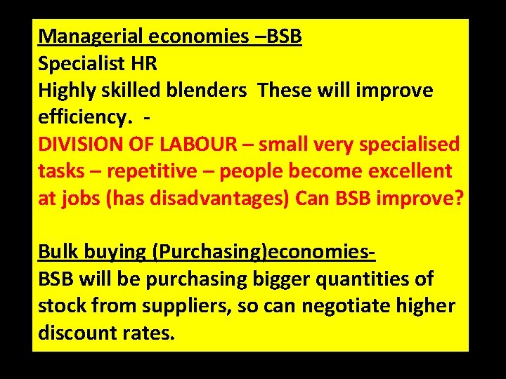 Understand the 5 Ps of Production Know understand