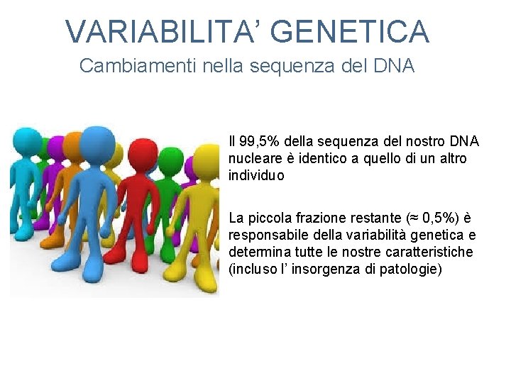 MUTAZIONI GENETICHE Concetti nomenclatura meccanismi e conseguenze Dott