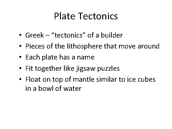What is plate tectonics and continental drift Plate