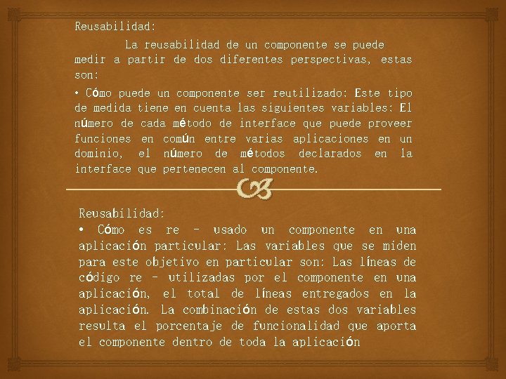 Clasificacin de los Tema 3 3 2 Componentes