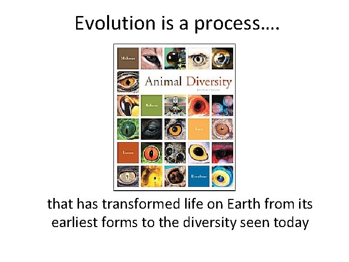 Evolution Descent with Modifications Evolution is a process