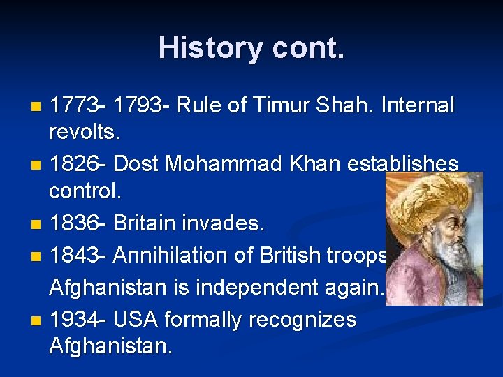 Afghanistan Nationalism By Ebony Uribe Cindy Nguyen Nationalism