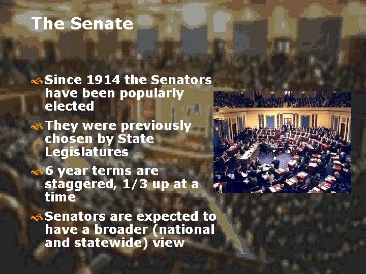 The Legislative Branch Essential Questions 1 Is the