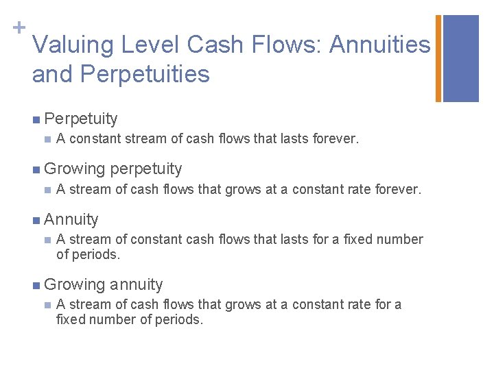 Discounted Cash Flow Valuation RWJChapter 6 The OnePeriod