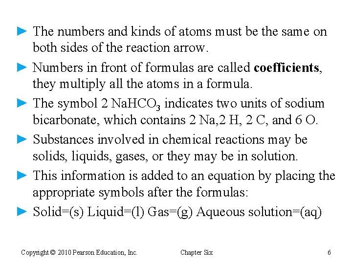Fundamentals of General Organic and Biological Chemistry 6