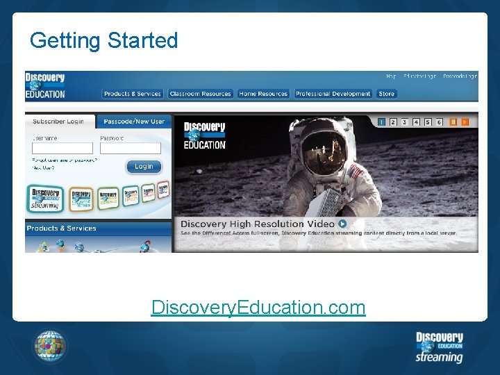 Getting Started With Discovery Education Streaming What Are