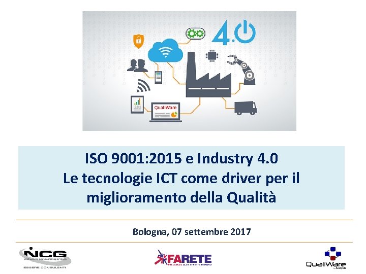 ISO 9001 2015 e Industry 4 0 Le