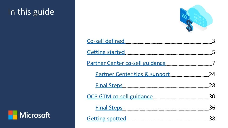 Microsoft commercial marketplace Cosell solution finder listing guidance