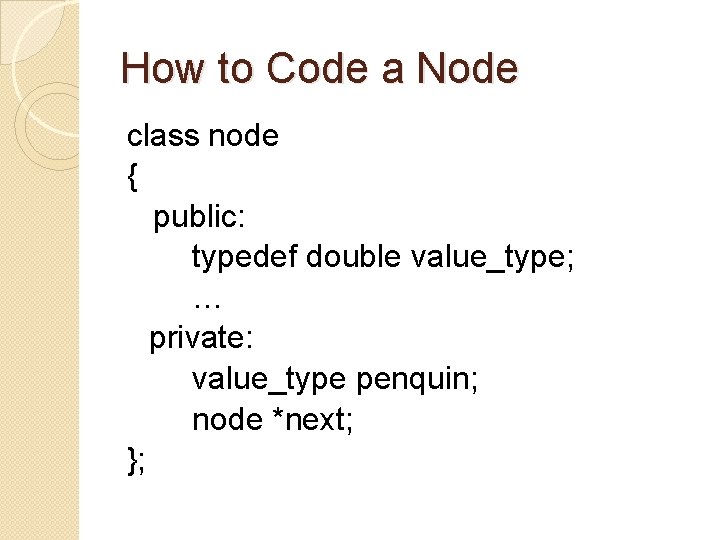 Linked Lists ObjectsConnectedbyPointers What is a Linked List