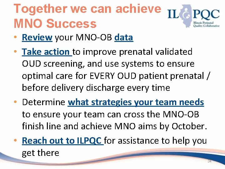 Teams Sharing Progress on Crossing the MNOOB Finish