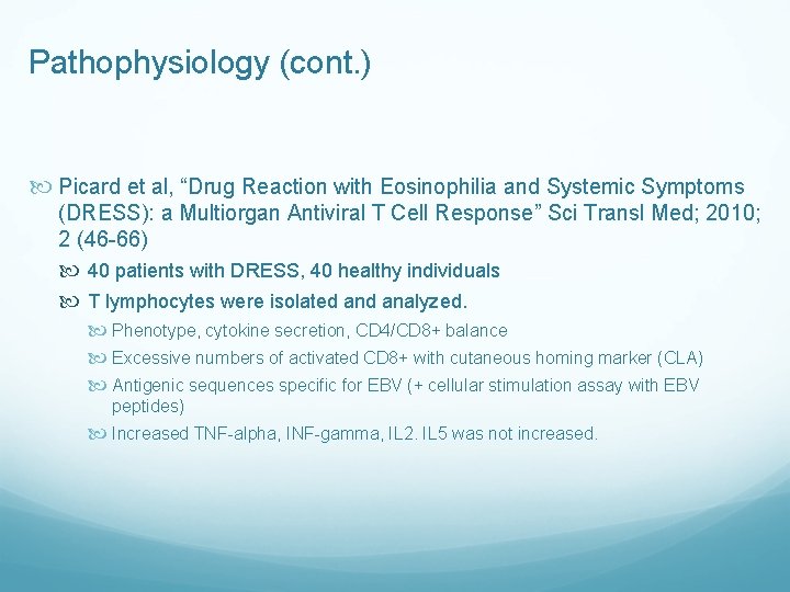 Drug Hypersensitivity with Eosinophilia and Systemic Symptoms Mariana