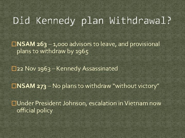 The Vietnam War A Brief History By John