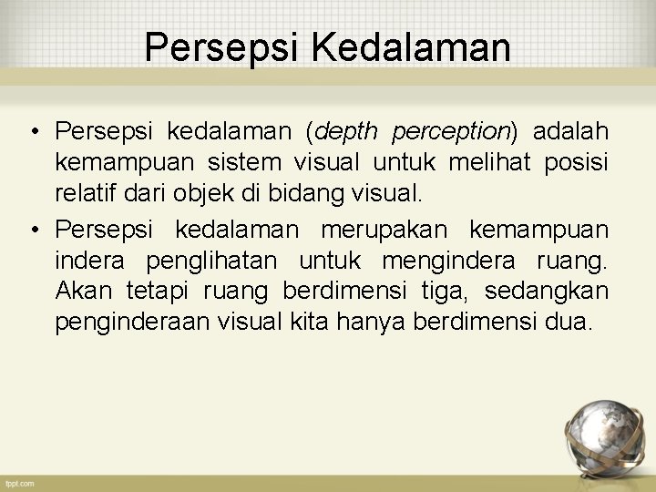 PERSEPSI 2 Hukumhukum Persepsi menurut Teori Gestalt Hukum