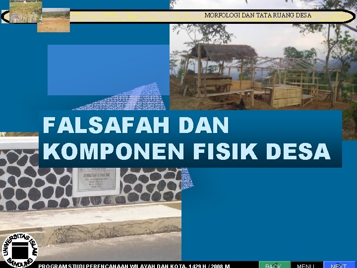 MORFOLOGI DAN TATA RUANG DESA MORFOLOGI DAN TATA