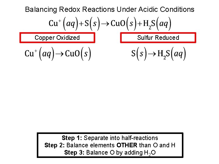 Determine the oxidation states for all atoms in