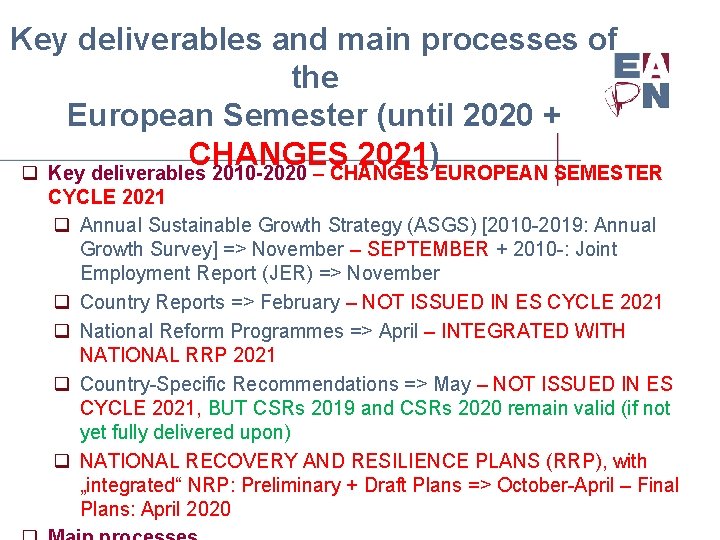 EAPN Capacity Building Webinar ES 2021 ES up