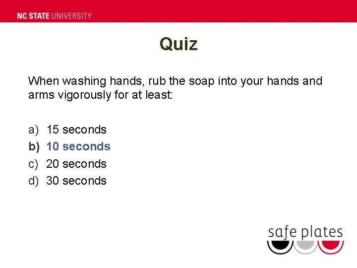 Module 7 Personal Hygiene and Employee Health Part