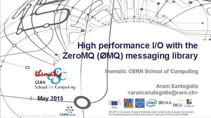 High performance IO with the Zero MQ MQ