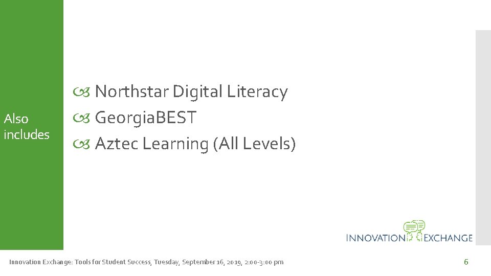 Session 1 Tools for Student Success September 17