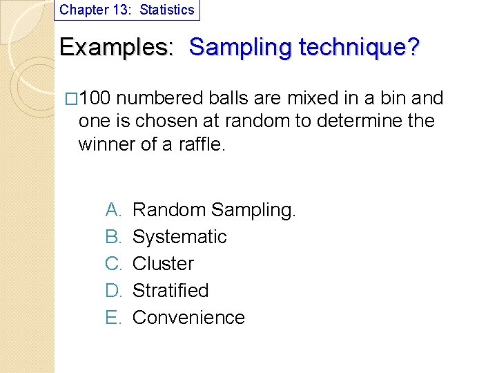 Clickers in the Classroom Examples from Math 115