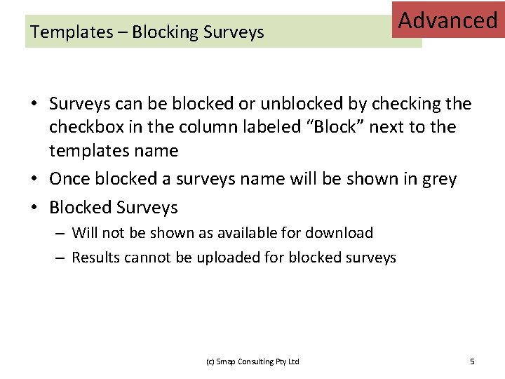 Administration Session Objective Become familiar with Managing a