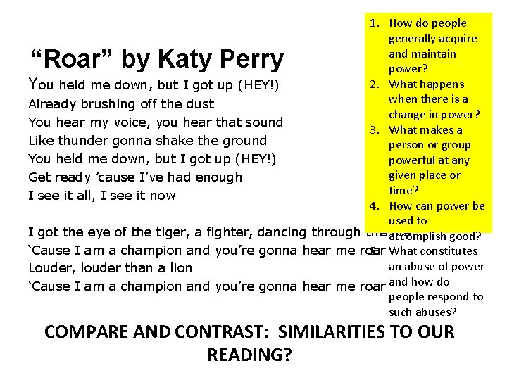 Poems About Power Feel Free to Quote CHOOSE