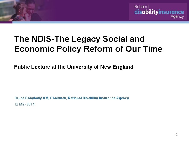 The NDISThe Legacy Social and Economic Policy Reform