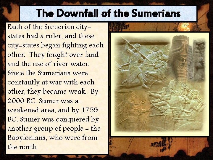 Chapter 2 The Fertile Crescent Section 1 The