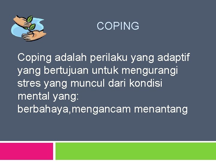 PERKEMBANGAN PSIKOSOSIAL PADA DEWASA AKHIR Tahap akhir dalam
