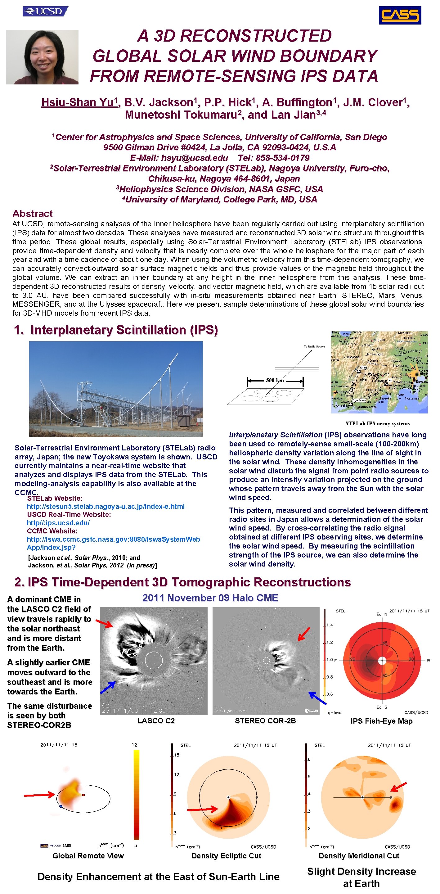 A 3 D RECONSTRUCTED GLOBAL SOLAR WIND BOUNDARY