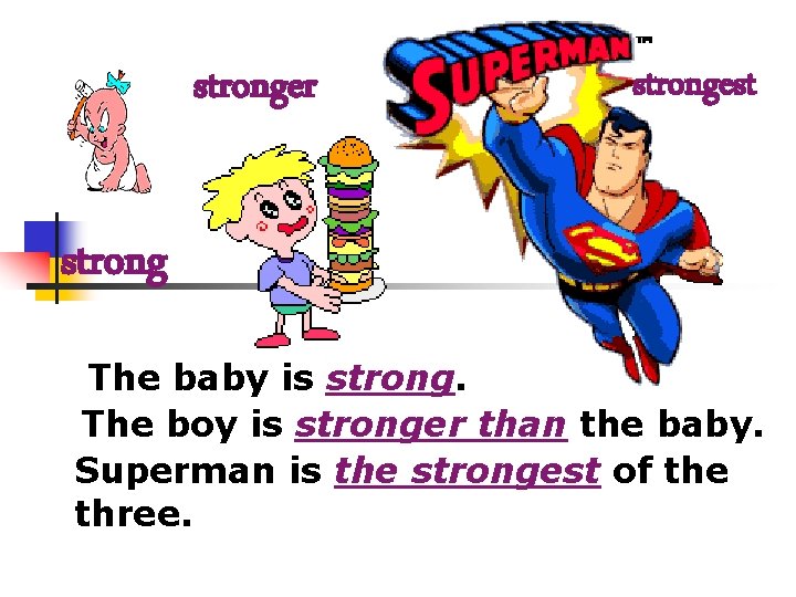Unit 1 Friends Grammar Comparatives and superlative adjectives