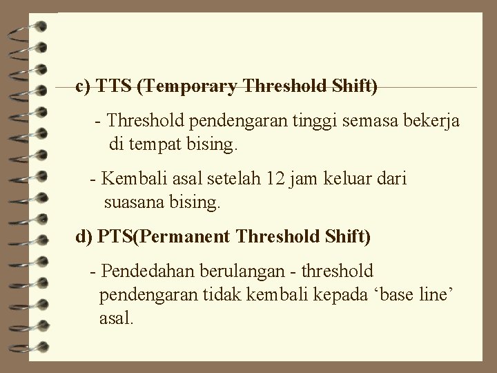 PENCEMARAN BUNYI DAN KESAN KE ATAS KESIHATAN Definasi