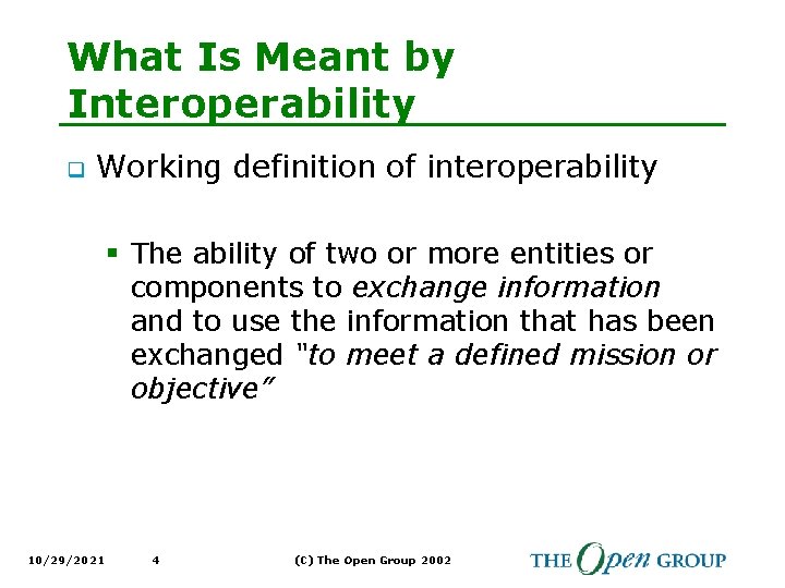 What is Boundaryless Information Flow To Commercial Organizations